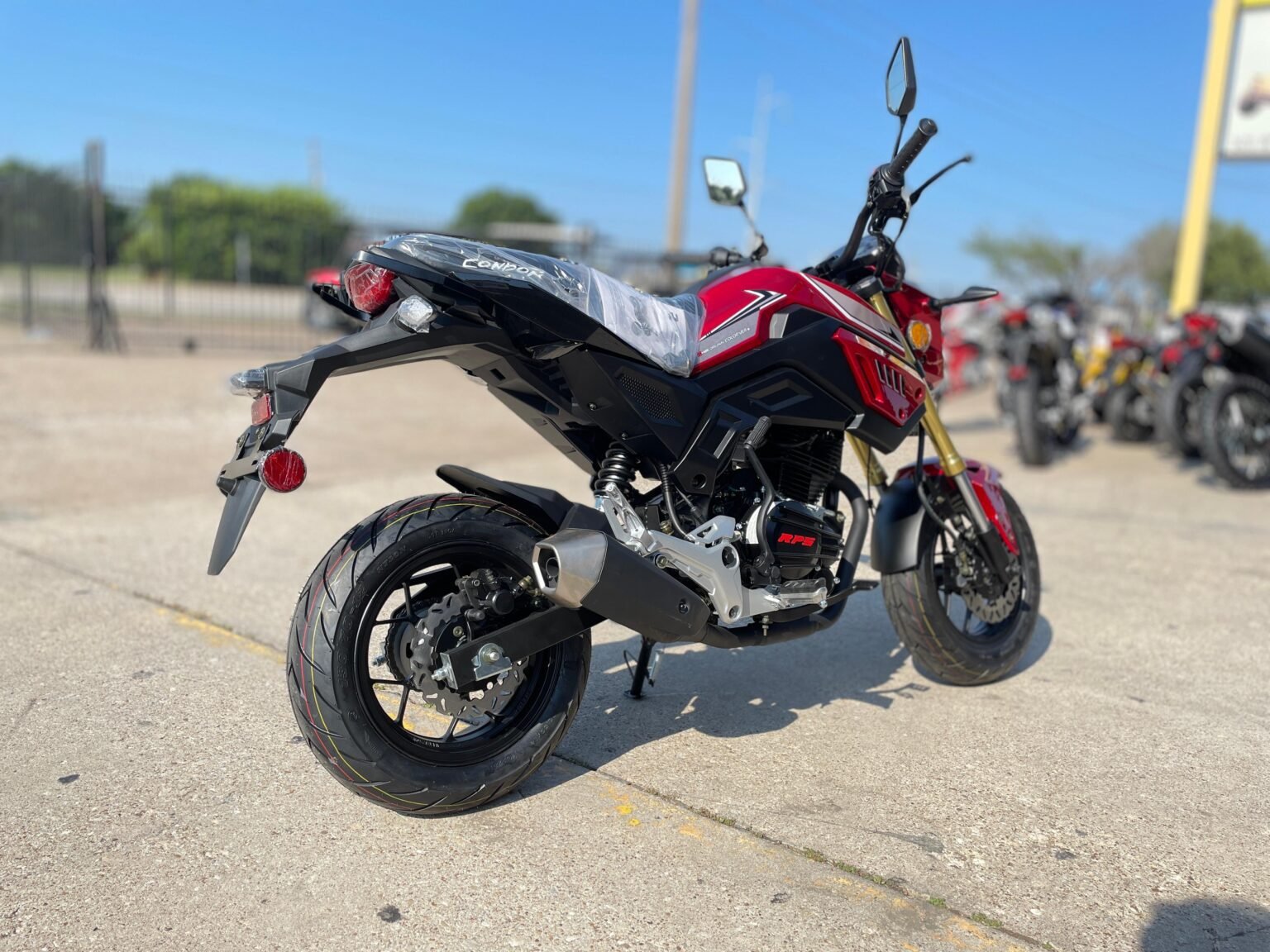 RPS Condor 150cc Street Legal Bike - 5 Speed Gear Transmission