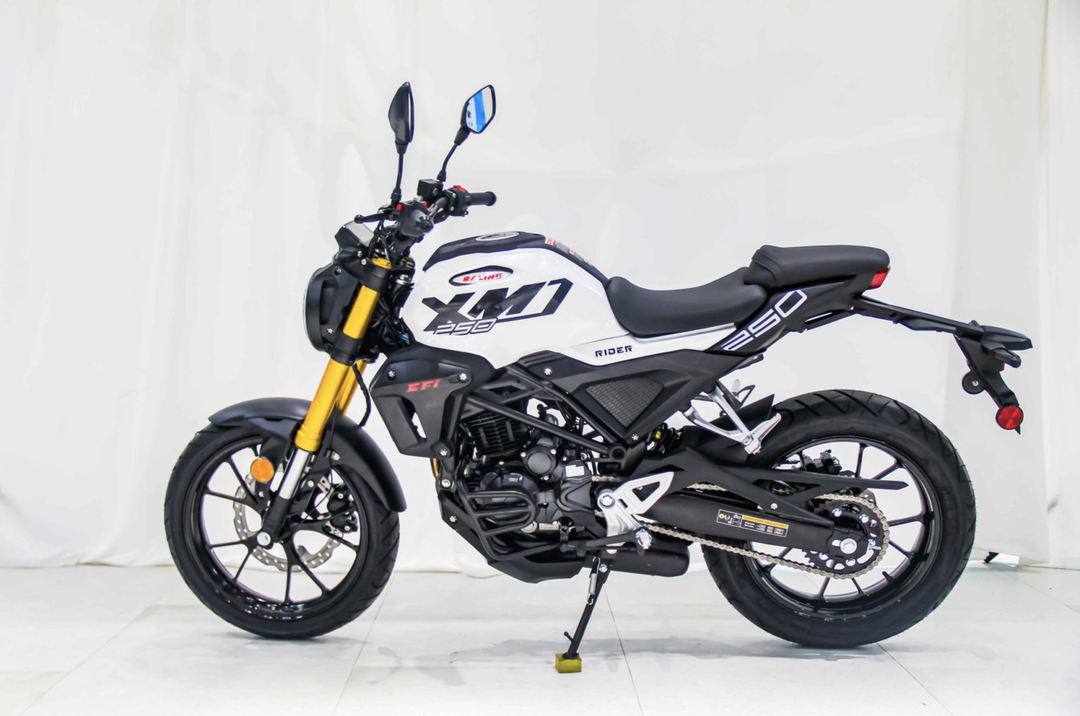 XMT 250 EFI Street Bike - Zong Shen Brand, Single Cyliner