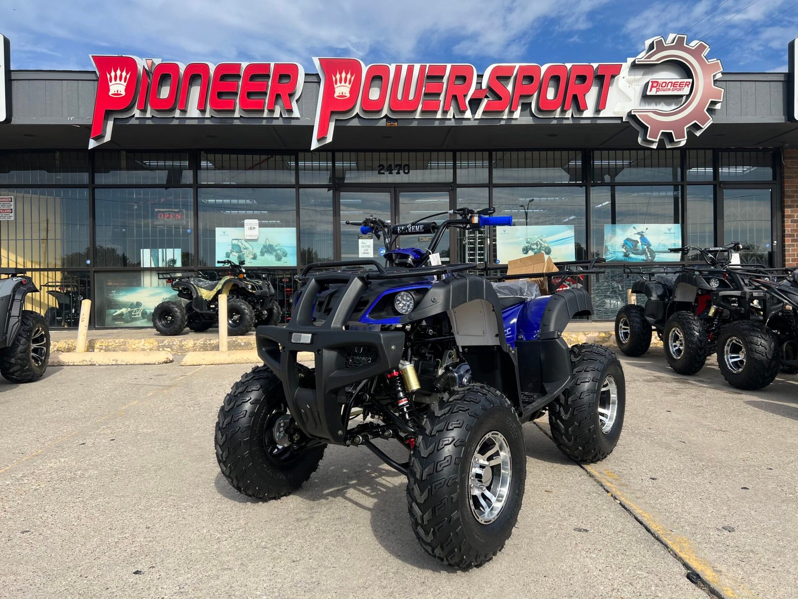 Buy 200cc Cougar UT Full Size ATV - Fully Auto with Reverse