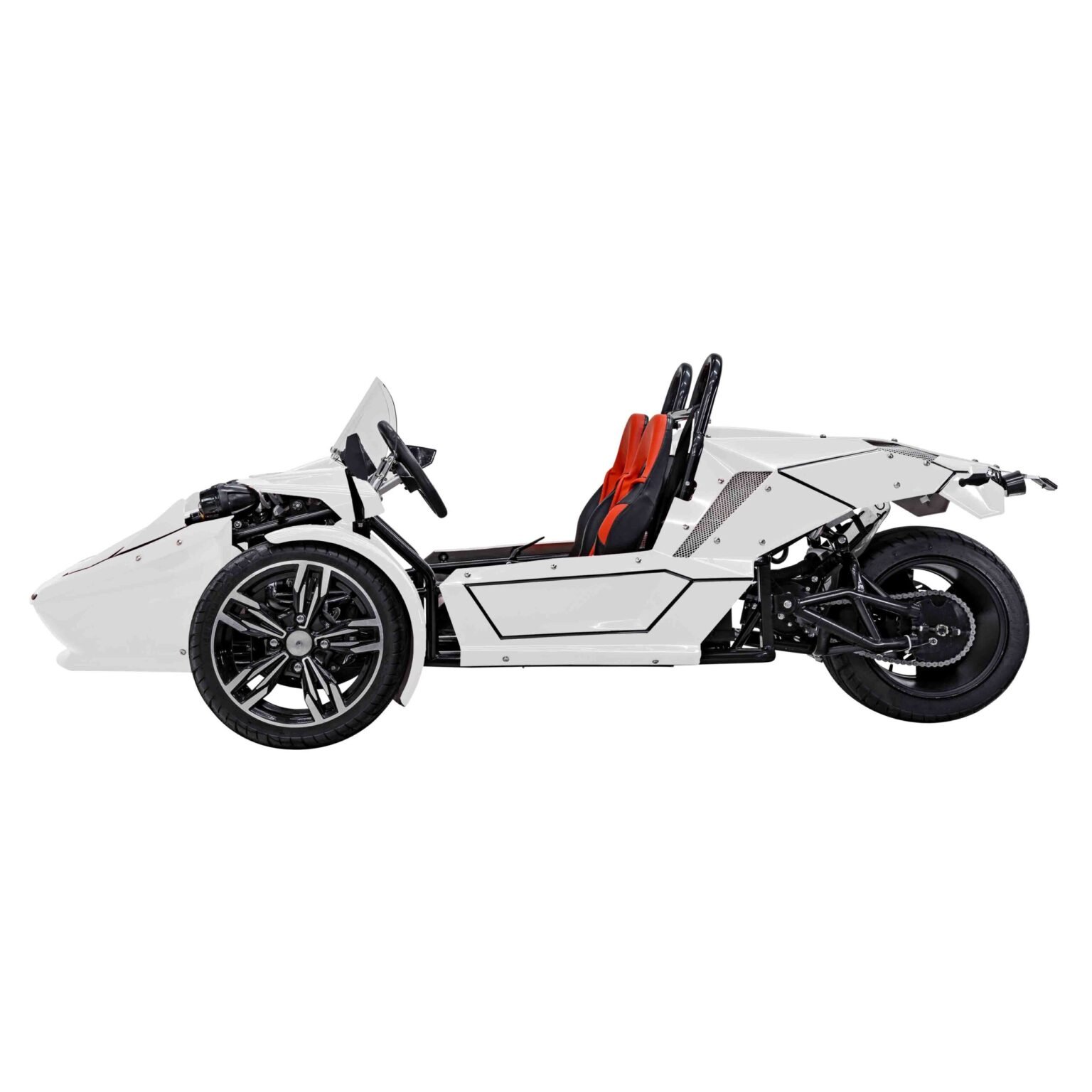 Massimo E-Spider 72V Street Legal Trike - Pioneer Powersports