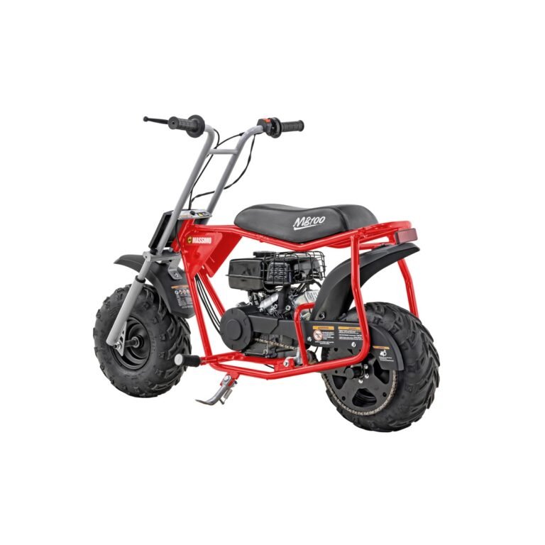 Massimo Mini Bike 100 – 79cc 4-Stroke Recoil Start - Pioneer Powersports