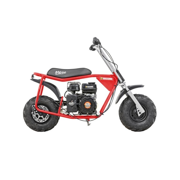 Massimo Mini Bike 100 – 79cc 4-Stroke Recoil Start - Pioneer Powersports
