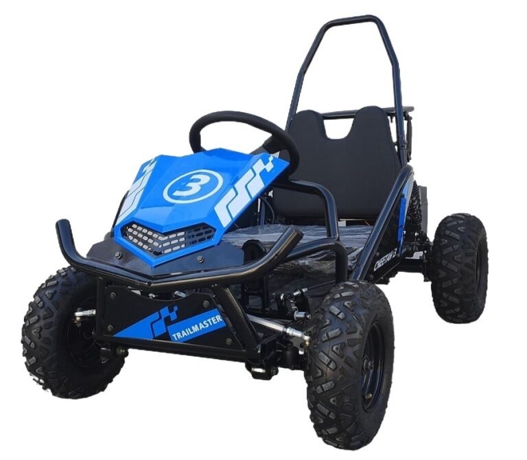 Trailmaster i3 Electric Kids Mini Go-Kart for Young Drivers