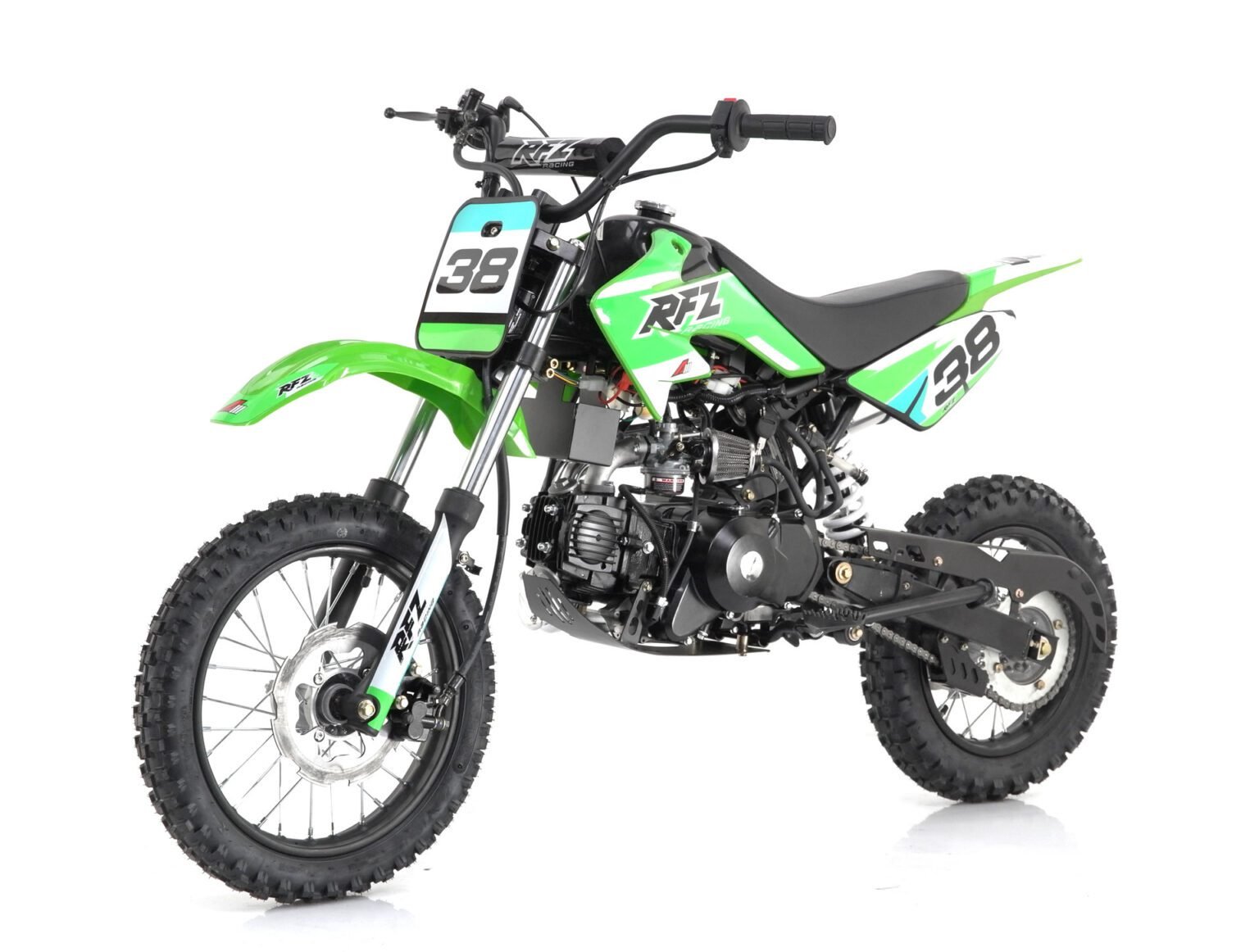 Apollo DB-38 110cc Dirt Bike - Perfect for Young Riders